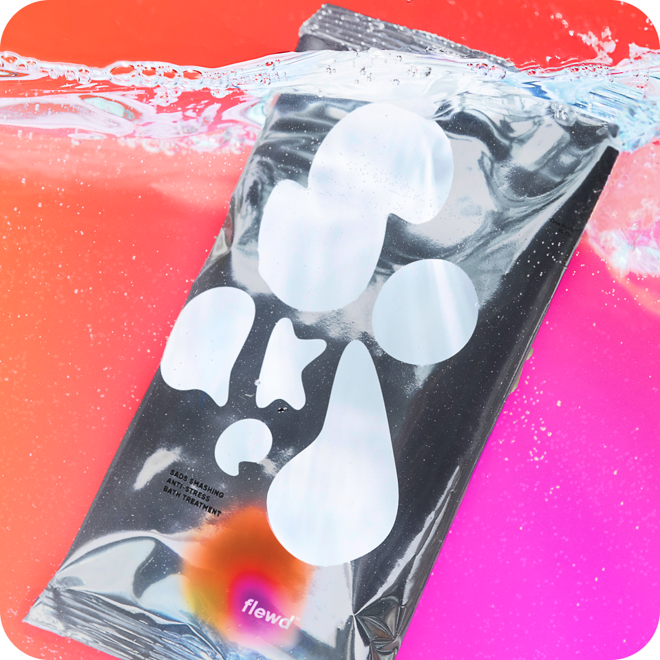 Serotonin Bath Soak | Sad Smashing Anti-Stress Bath Treatment – Flewd